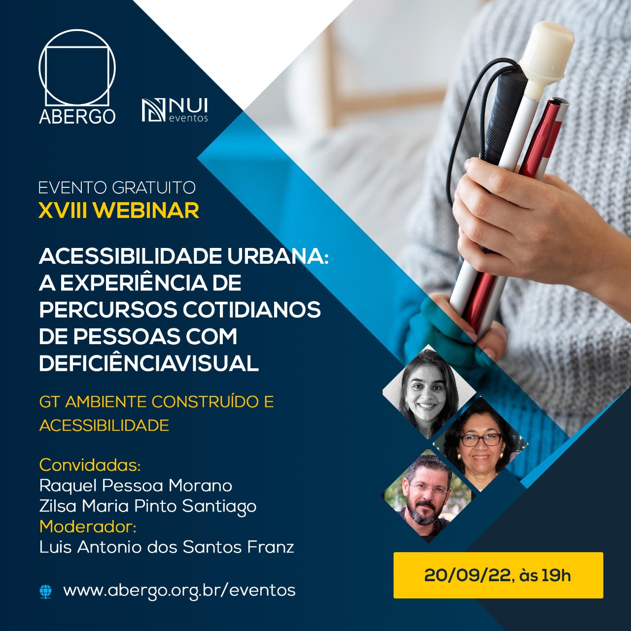 Webnar sobre Acessibilidade Urbana com Professora Zilsa Santiago e ...
